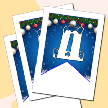 Шаблоны для оформления на Новый год.