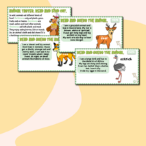 Интерактивная презентация к учебнику Spotlight 4, Module 4 «At the zoo», unit 8B «Wild about ...