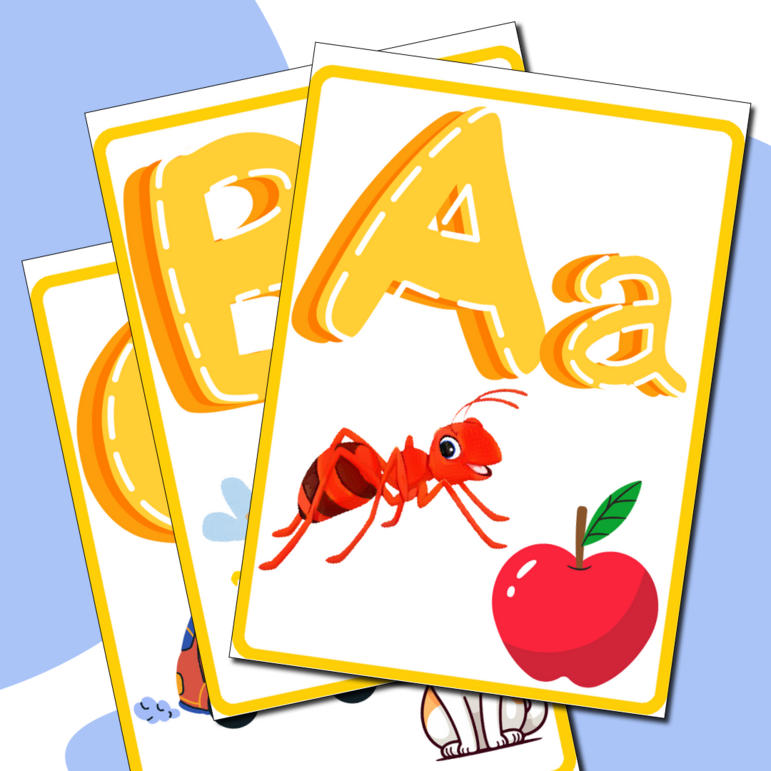 Flashcards "Alphabet" Spotlight 2