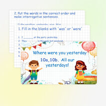 Презентация по английскому языку по теме 10a, 10b "All our yesterdays ...