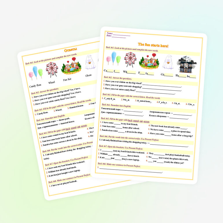 Презентация для УМК Spotlight для 7 класса «Module 6 Having fun. Unit 6a The fun starts here!»