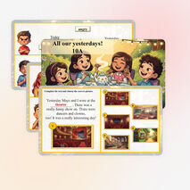 Презентация «Spotlight 4, lesson 10A, All our yesterdays»