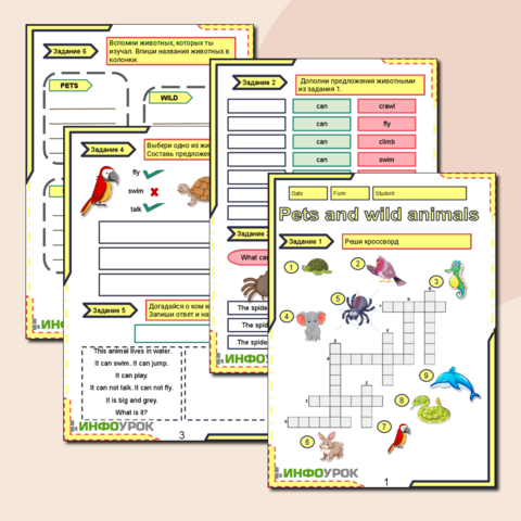 Keeping wild animals as pets. Spotlight 7.