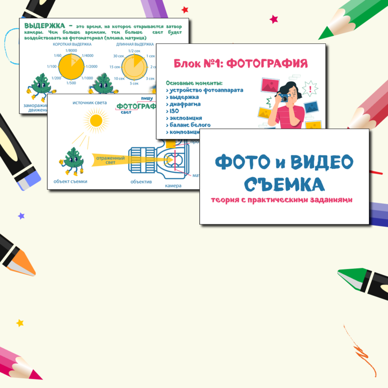 Презентация на тему ФОТО и ВИДЕОСЪЕМКА