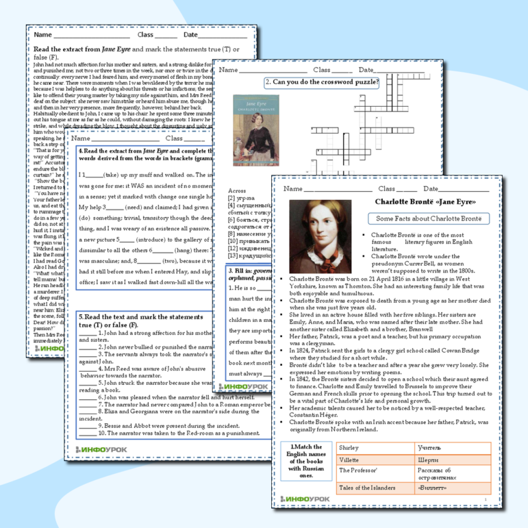 Charlotte Bronte Jane Eyre