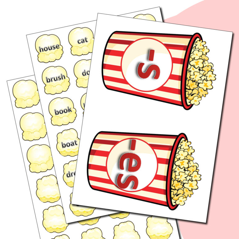 Plural noun sort -s\-es