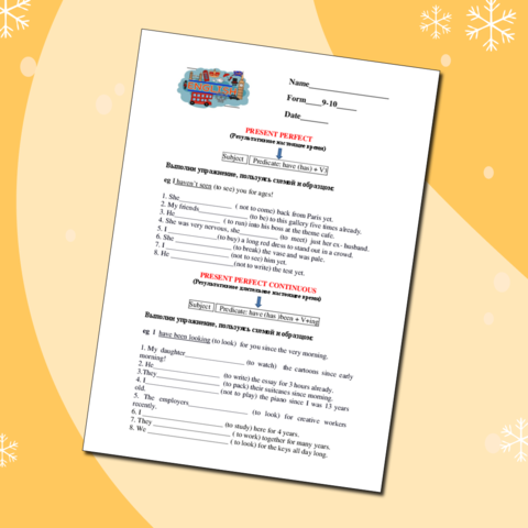 Present Perfect, Spotlight 7