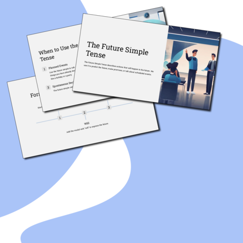 Урок презентация "The Future Simple Tense"