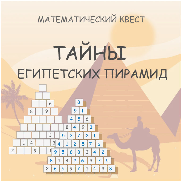 Египетские пирамиды и верблюд. Раскраска | Скачивайте раскраски от Инфоурок