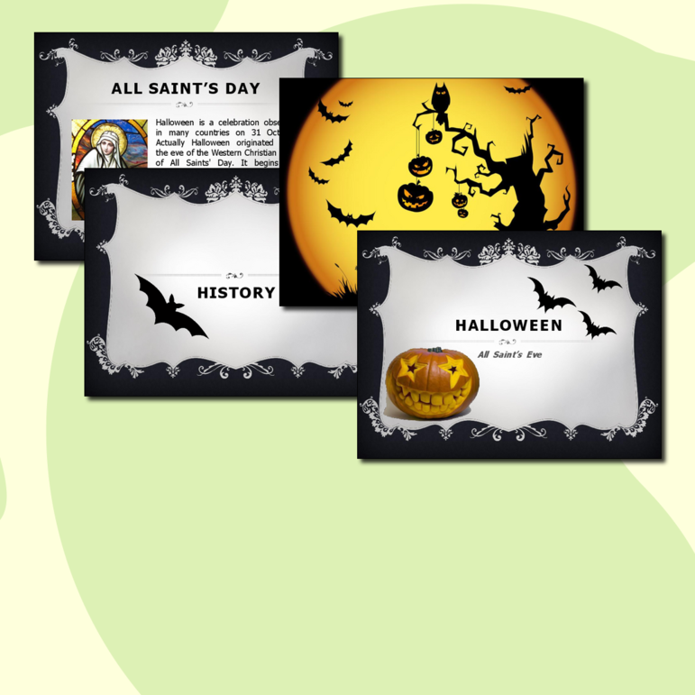 Презентация к уроку по теме Halloween