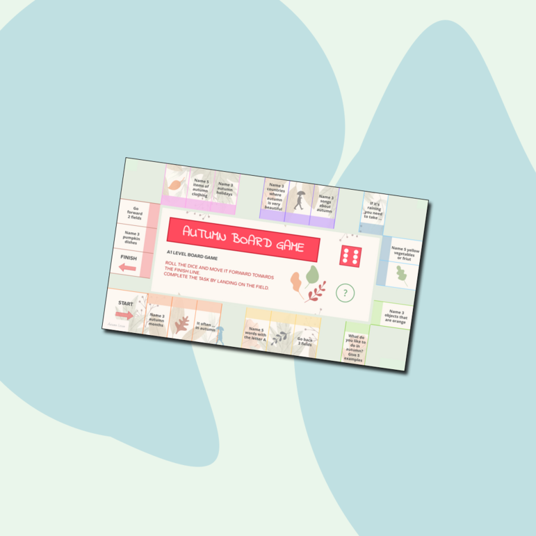 Halloween, board game