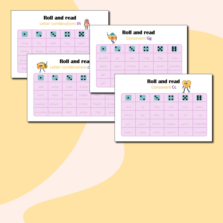 Roll and read "Consonants and letter combinations". Чтение согласных и ...